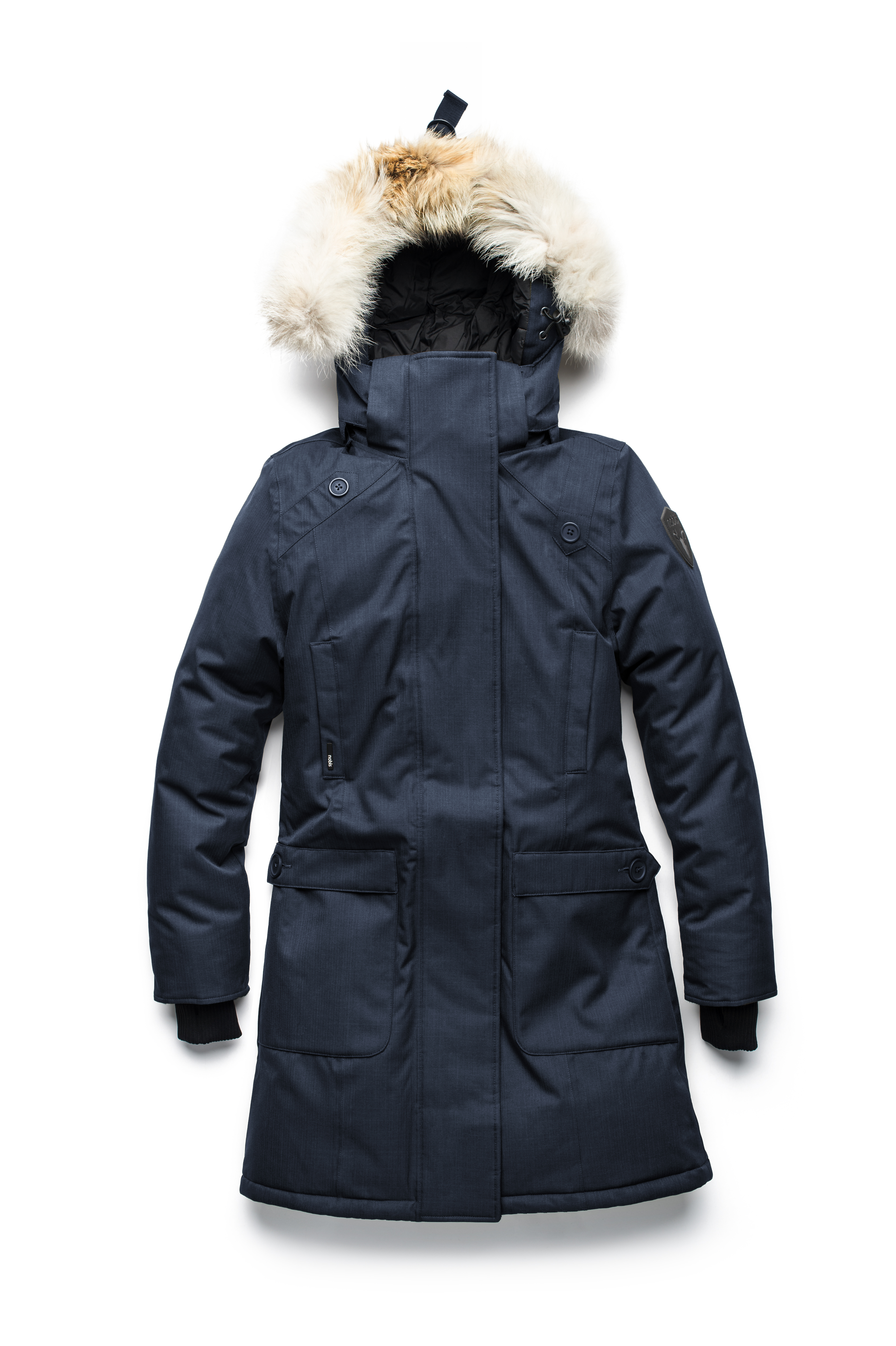 Nobis Ladies Merideth Parka Navy | Free UK Delivery
